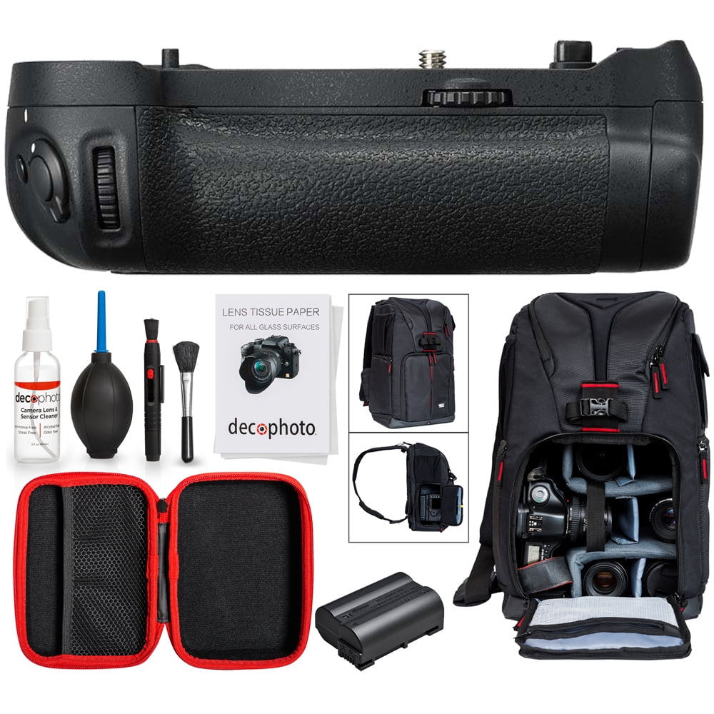 Nikon MB-D18 Battery Grip for D850 DSLR with Battery Pack, Carrying ...
