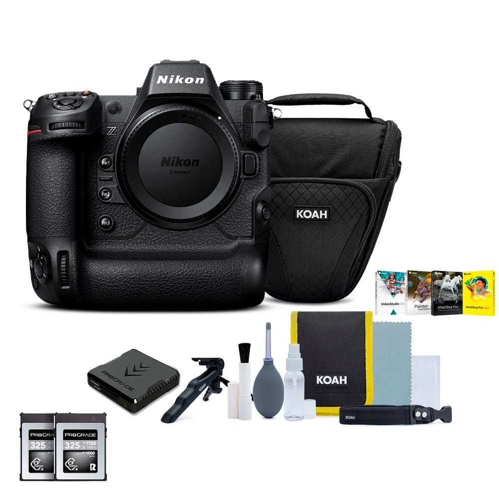 Nikon Z 9 Mirrorless Digital Camera (Body Only) Bundle with 325GB ...