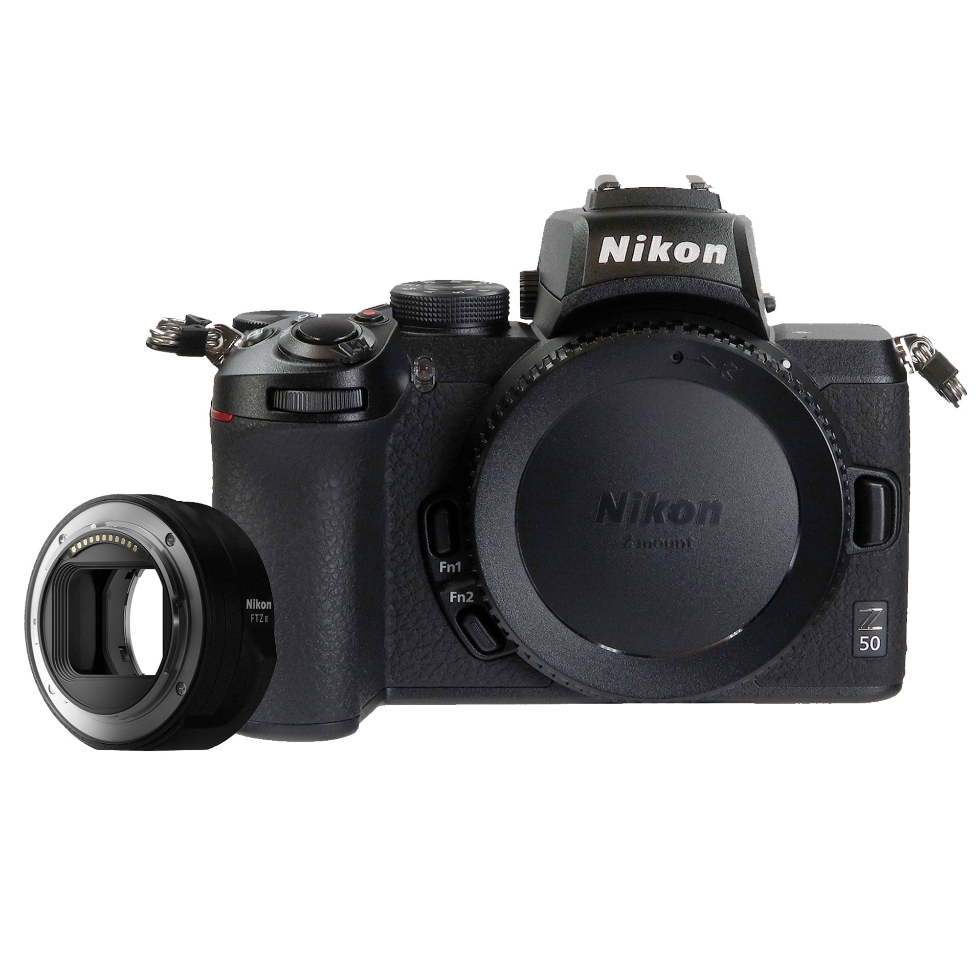 Nikon Z50 20.9MP Mirrorless Digital Camera Body with Nikon FTZ II Mount ...