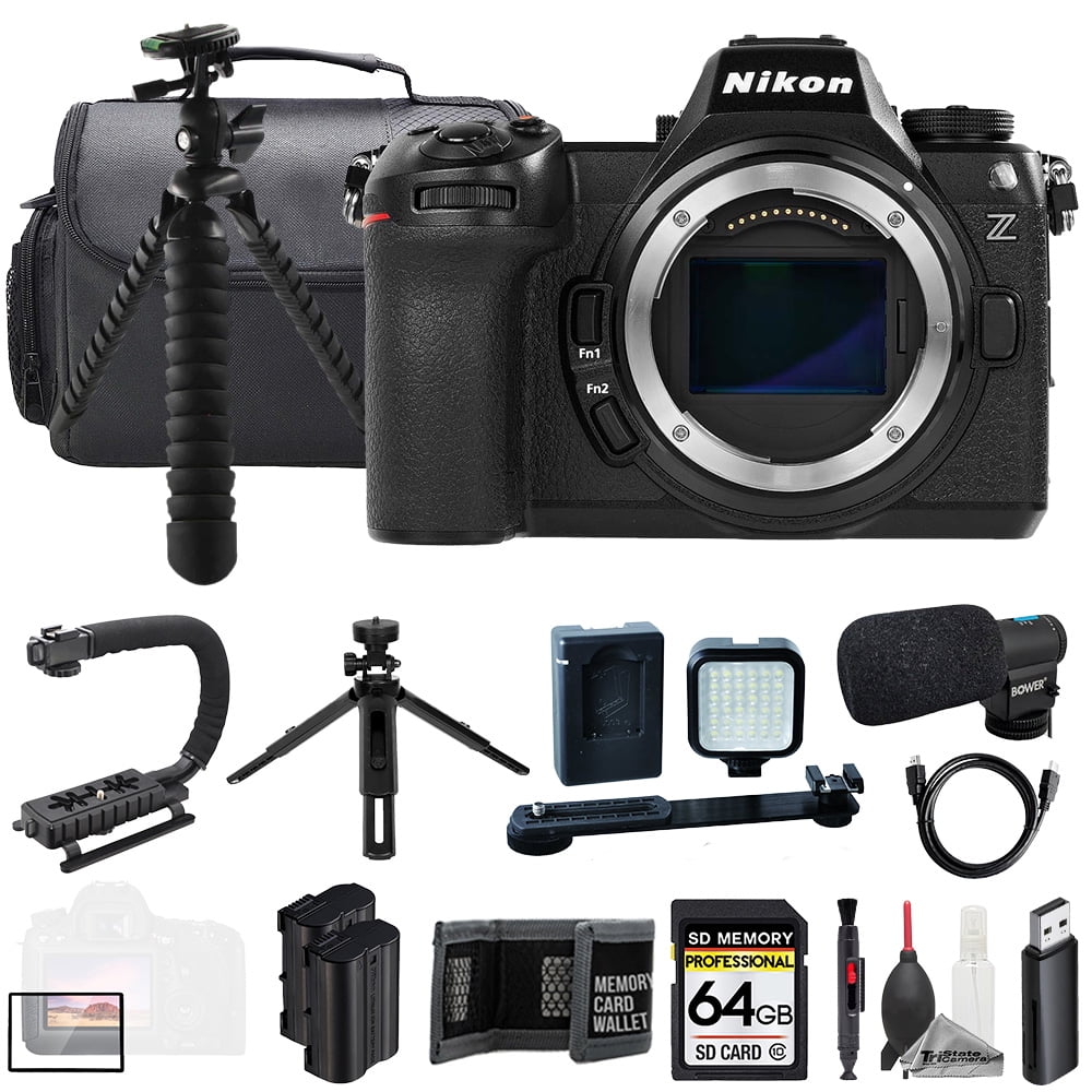 Nikon Z6 III (Body) + Mic + 64GB + Extra Battery+ LED Flash- ULTIMATE ...