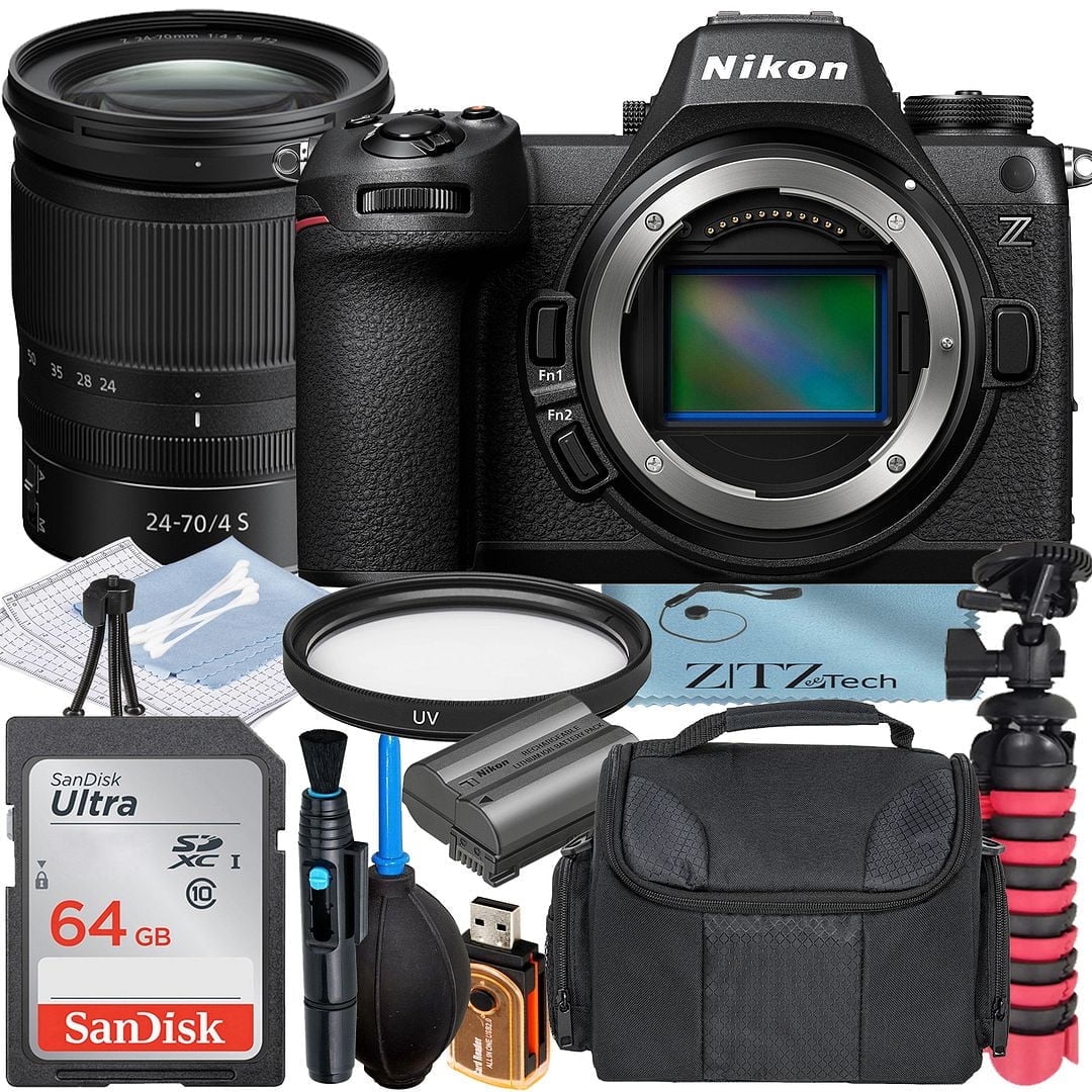 Nikon Z6 III Mirrorless Camera with NIKKOR Z 24-70mm Lens + 64GB ...