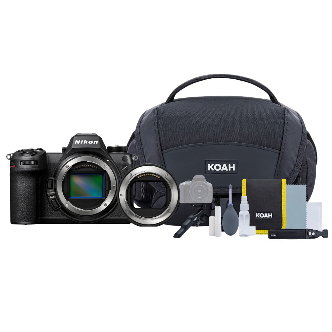 Nikon Z6III FX-Format Mirrorless Camera Body Bundle with Nikon FTZ II ...