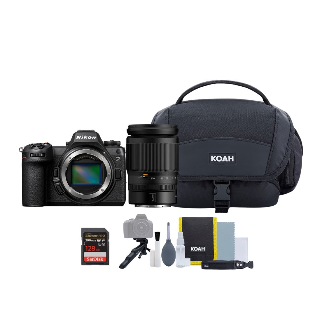 Nikon Z6III FX-Format Mirrorless Camera Body Bundle with Nikon NIKKOR Z ...