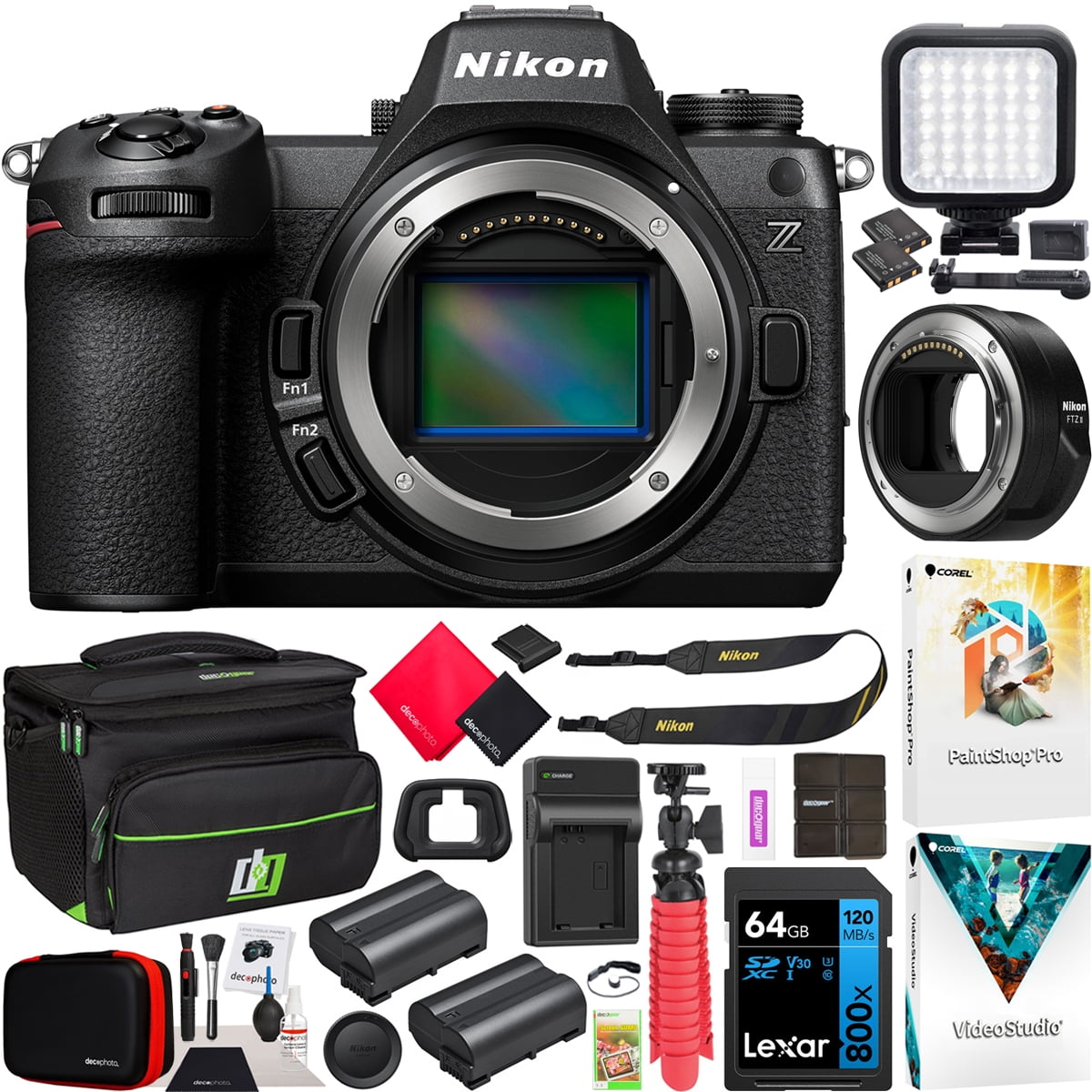 Nikon Z6III Full Frame Mirrorless FX 6K Interchangeable Lens Camera ...