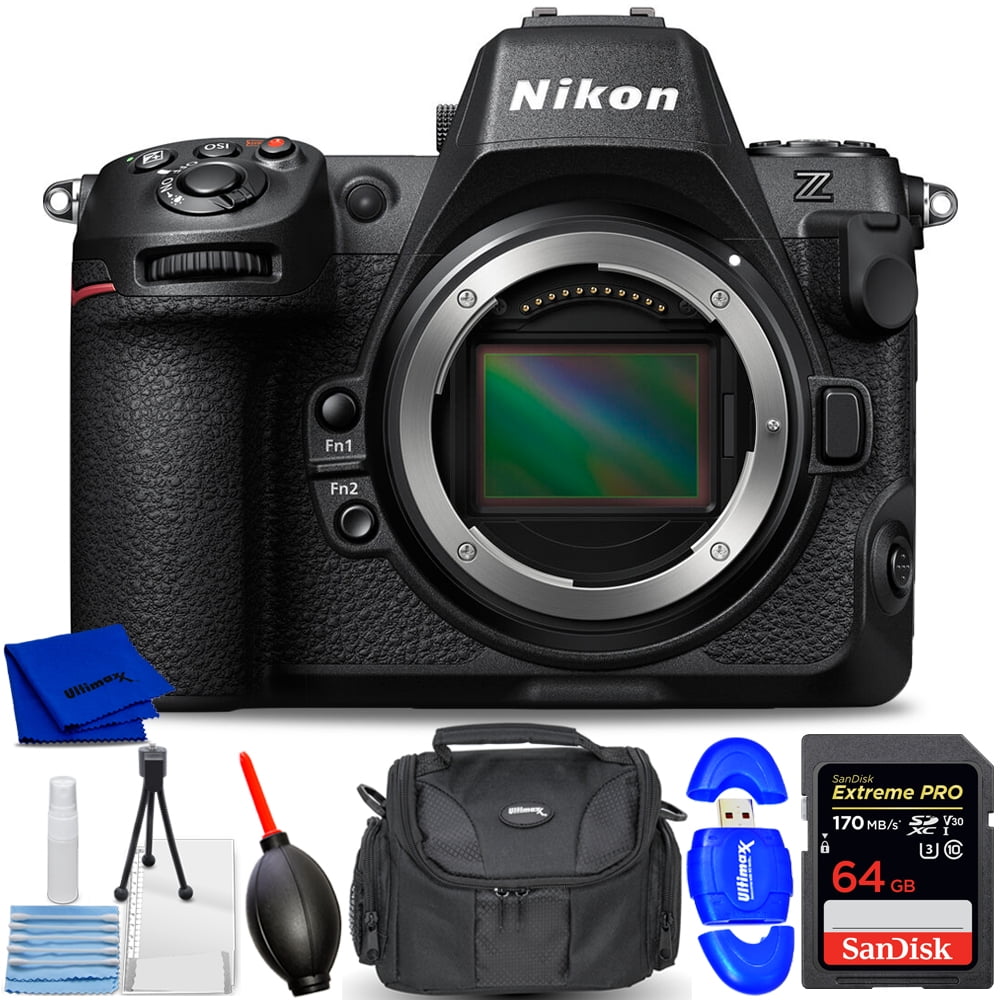 Nikon Z8 Mirrorless Camera 1695 - 7PC Accessory Bundle - Walmart.com