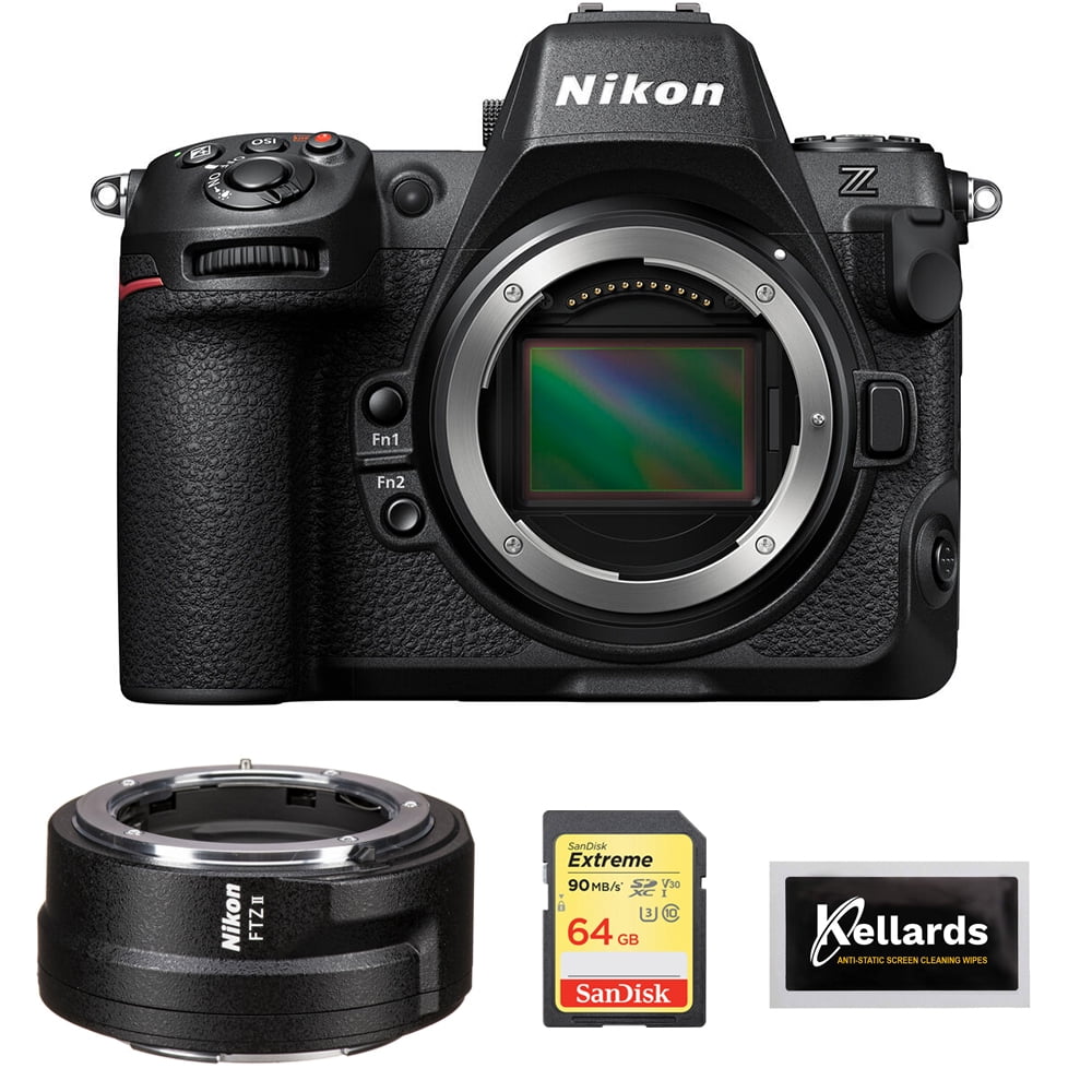 Nikon Z8 Mirrorless Camera (1695) Bundle with Nikon FTZ II Mount ...