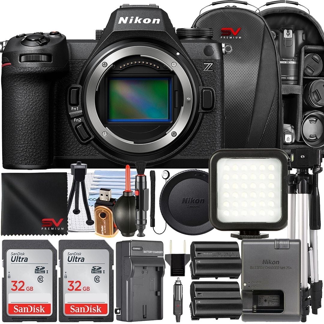 Nikon Z8 Mirrorless Camera + SanDisk 32GB Memory Card + Full Size ...