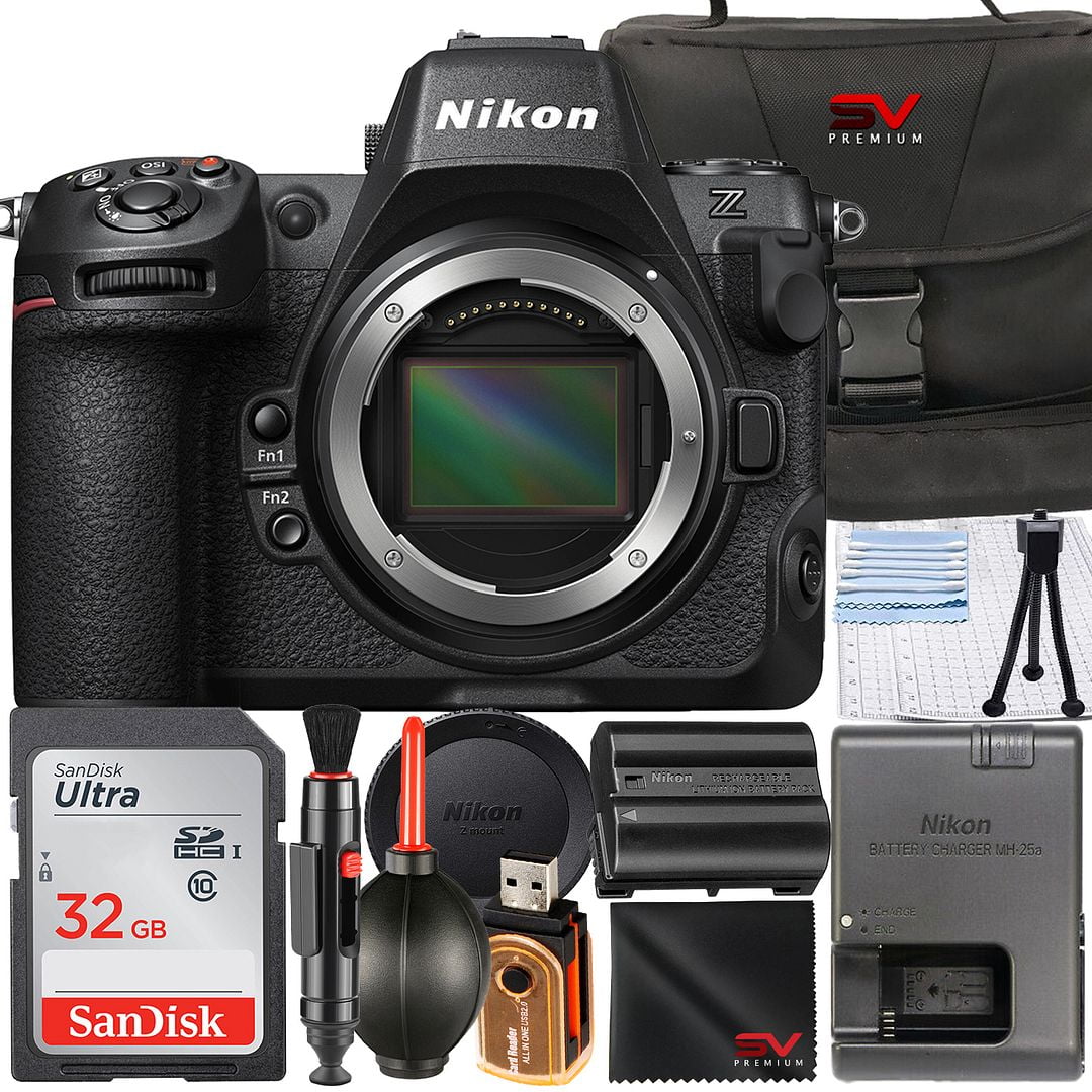 Nikon Z8 Mirrorless Camera + SanDisk 32GB Memory Card + Highspeed Card ...