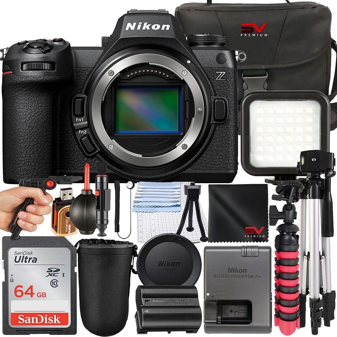 Nikon Z8 Mirrorless Camera + SanDisk 64GB Memory Card + Pistol Grip ...