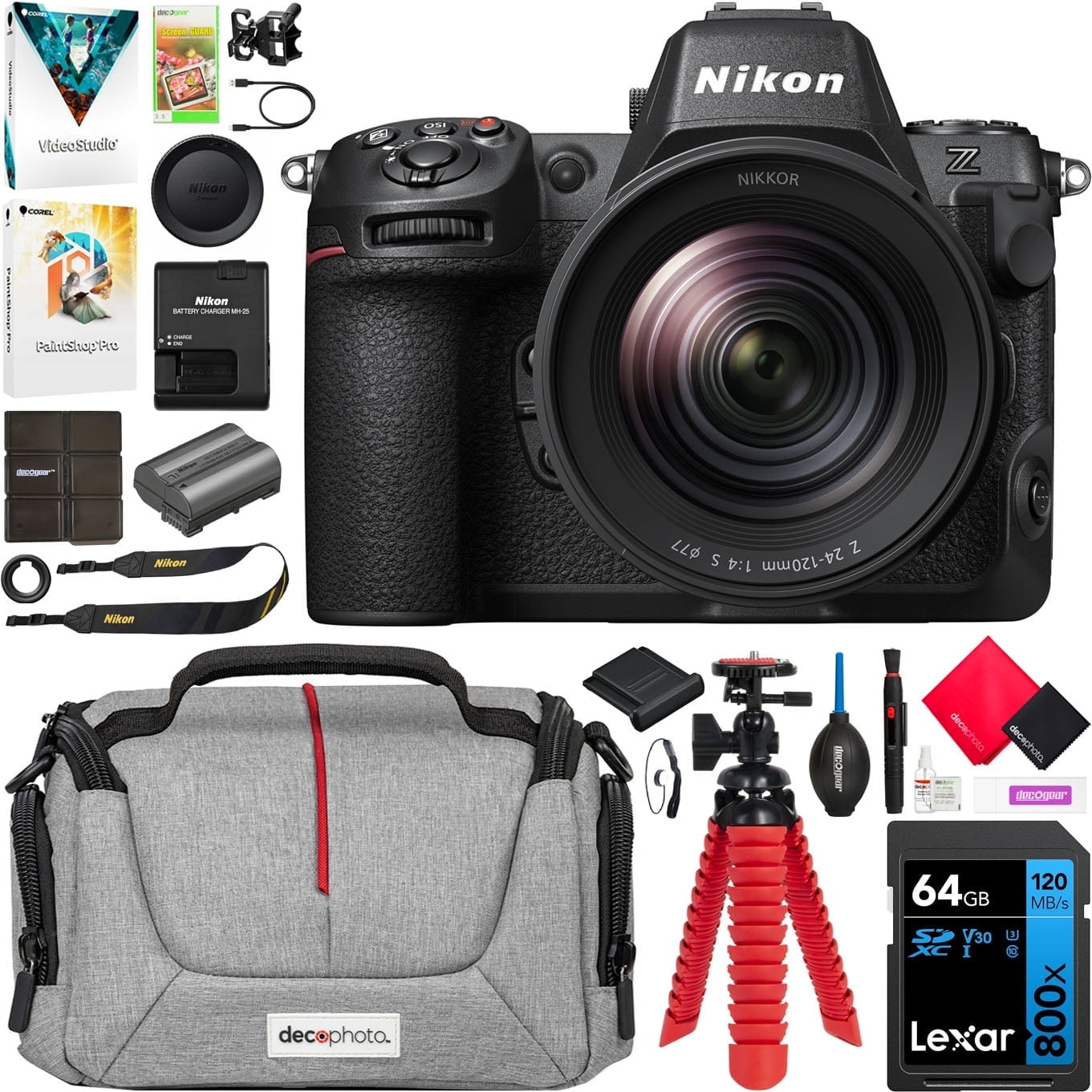 Nikon Z8 Professional Full Frame Mirrorless 8K Video & Stills Hybrid FX ...