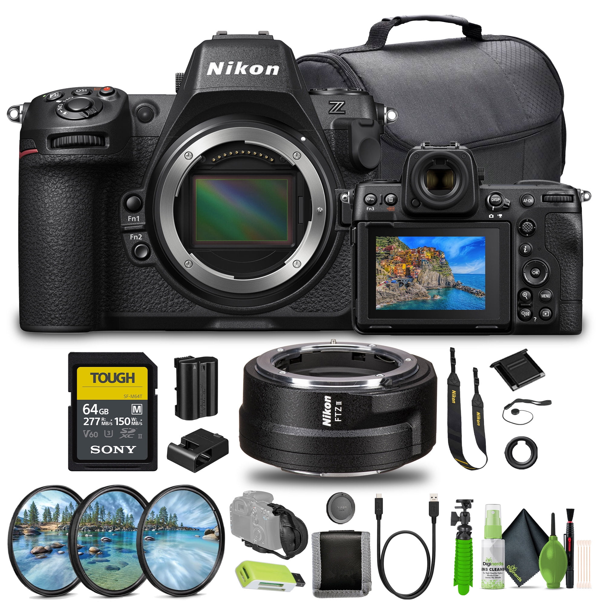 Nikon Z8 Professional Full Frame Mirrorless 8K Video & Stills Hybrid FX ...