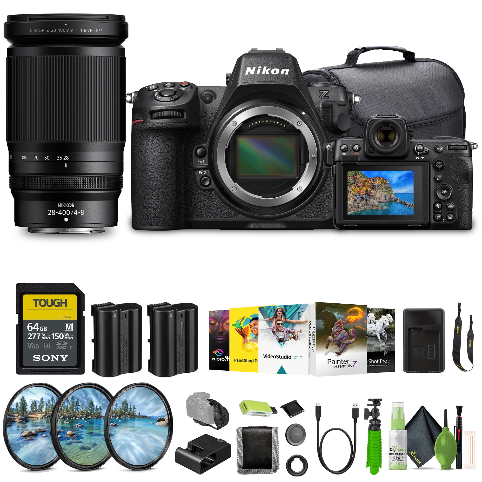 Nikon Z8 Professional Full Frame Mirrorless 8K Video & Stills Hybrid FX ...