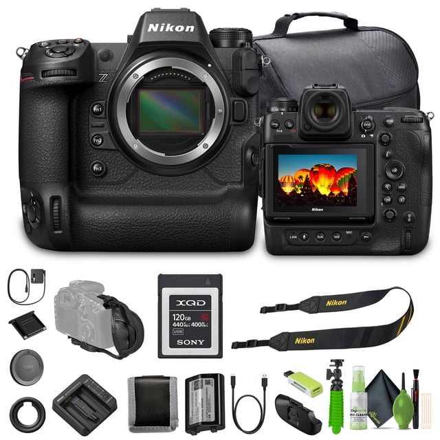 Nikon Z9 Professional Full-Frame Mirrorless Camera Bundle - Walmart.com