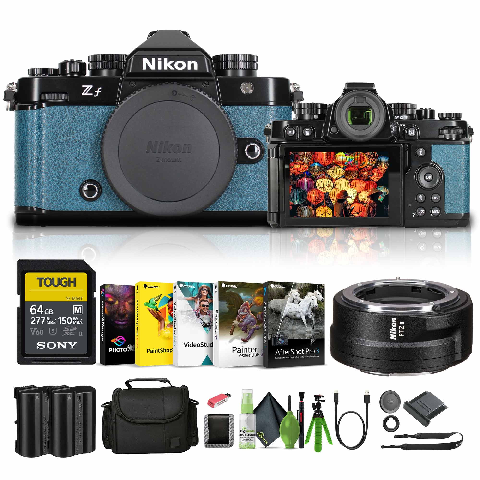 Nikon Zf with 24.5MP Sensor and 4K Video Recording Mirrorless Camera ...