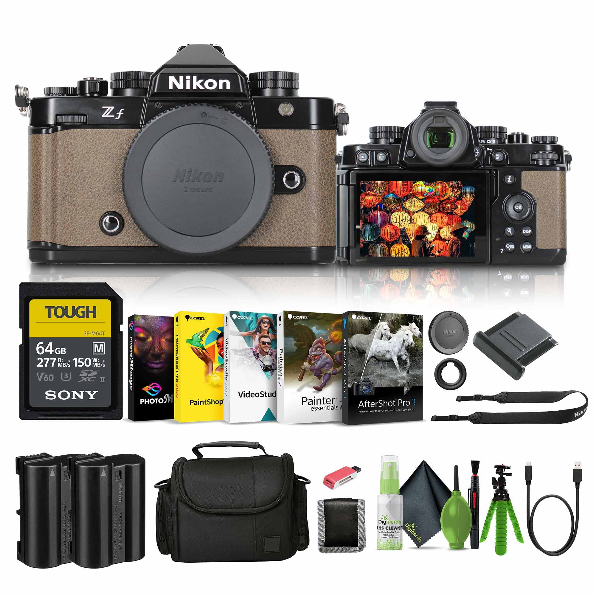 Nikon Zf with 24.5MP Sensor and 4K Video Recording Mirrorless Camera ...