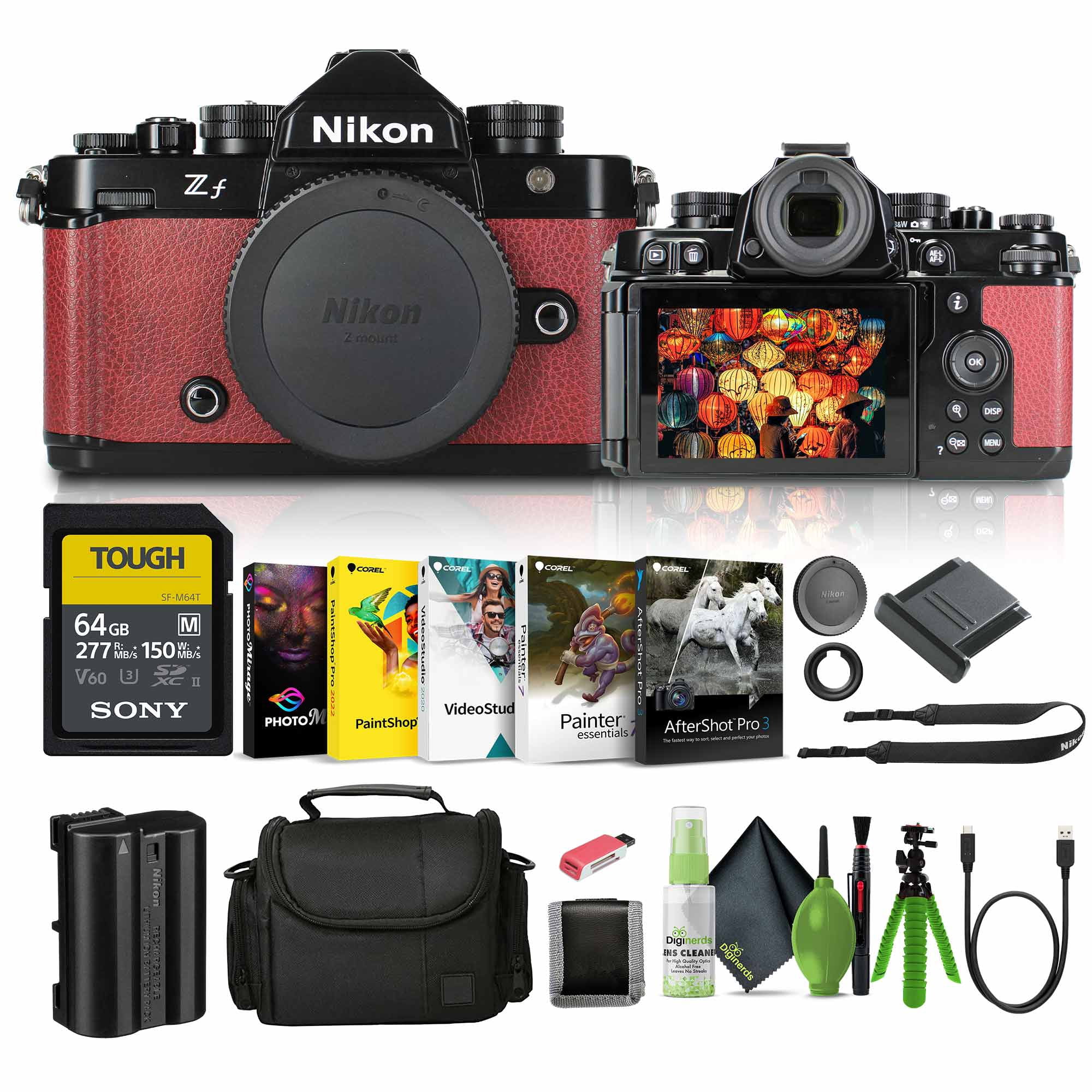 Nikon Zf with 24.5MP Sensor and 4K Video Recording Mirrorless Camera ...