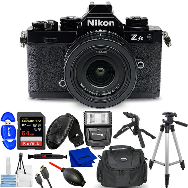 Nikon Zfc Professional Mirrorless Camera & NIKKOR Z DX 16-50mm VR Lens ...