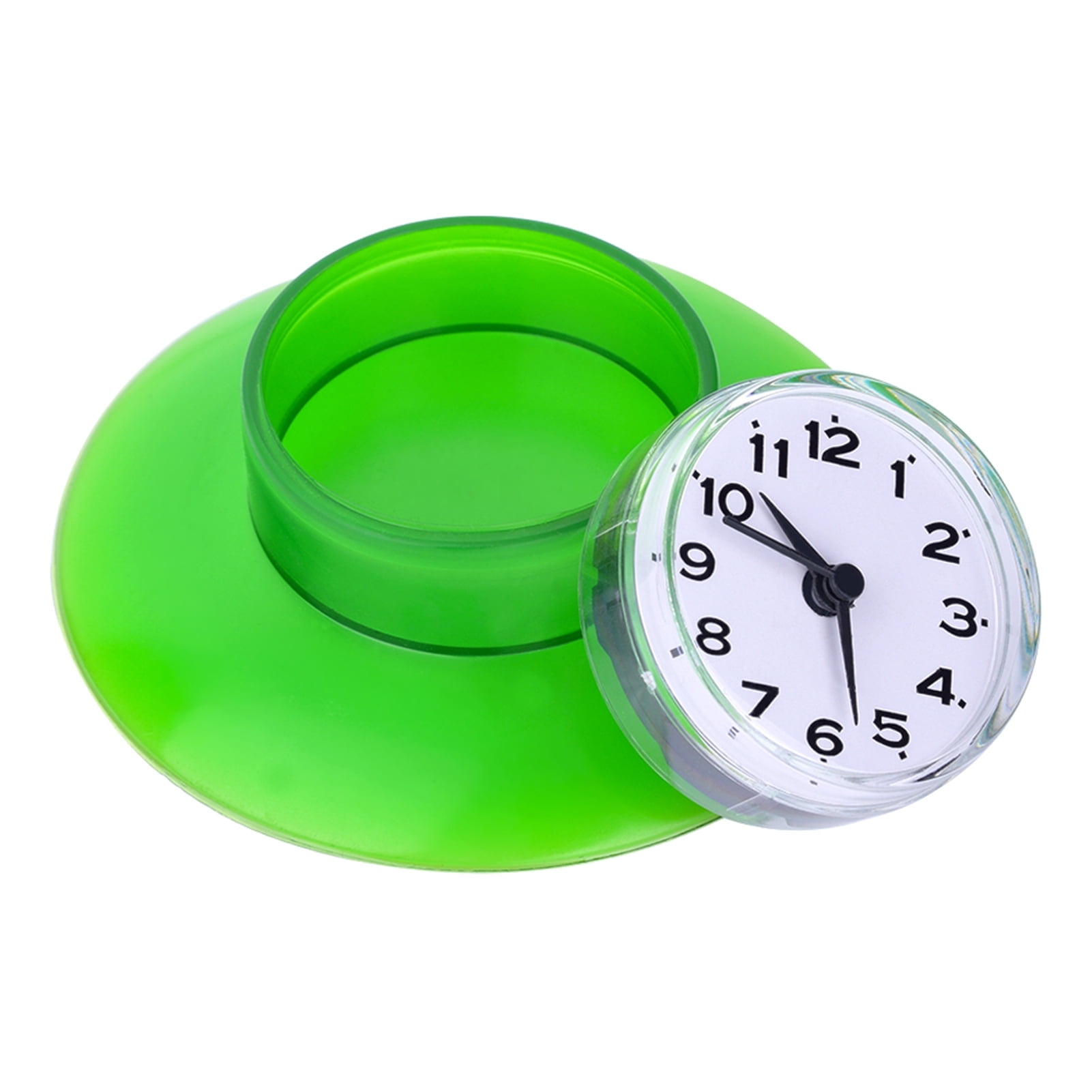 Nikou Mini Reloj de Pared, Bonito baño, Cocina, Espejo, succión, Reloj ...