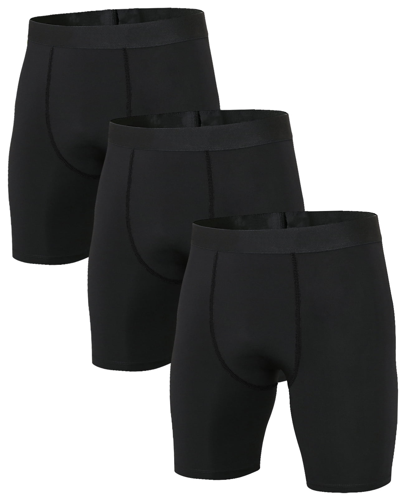Niksa Compression Shorts Men 3 Pack, Compression Underwear for Men ...