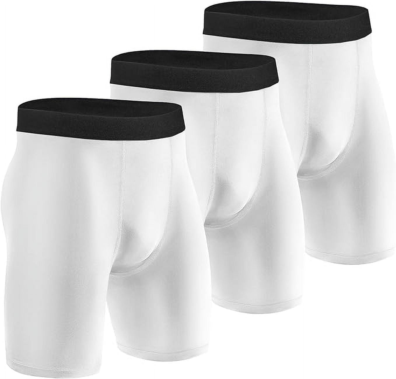 Niksa Compression Shorts Men 3 Pack, Compression Underwear for Men ...