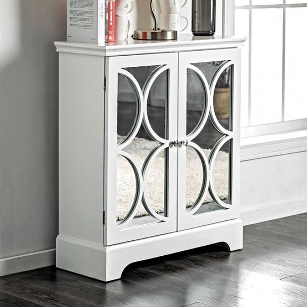 Nila Contemporary Hallway Cabinet, White - Walmart.com