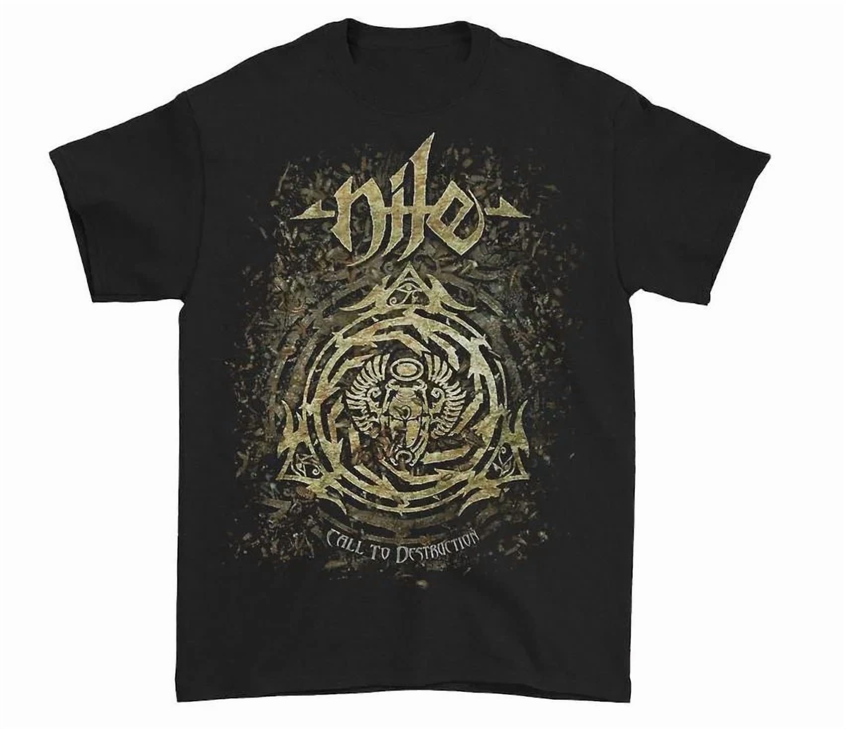 Nile - Call To Destruction Heavy Cotton Black All Size T Shirt For Men ...