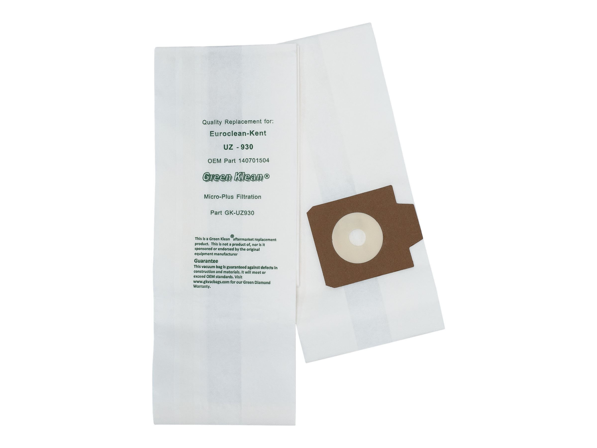 Green Klean Kent/euroclean Gd930 and Uz930 Vacuums (Oem# 1407015020 ...