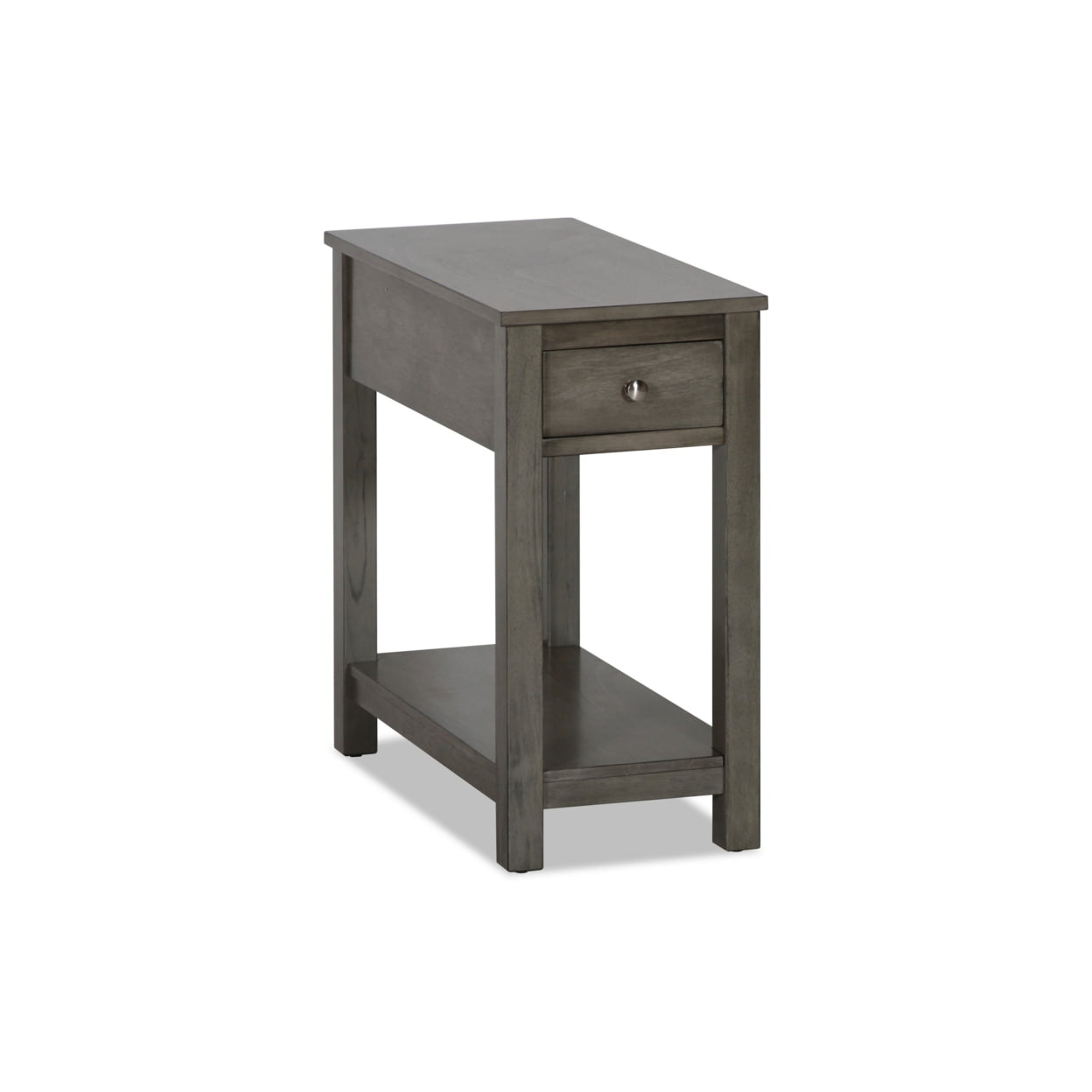 Saltoro Sherpi Nili 24 Inch Side End Table with Single Drawer and Shelf ...