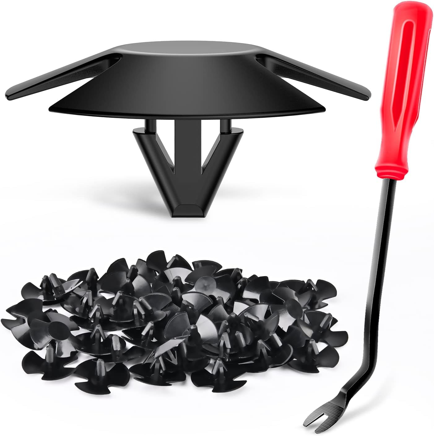 Chrysler Hood Insulation Retainer Clips - Nylon Fasteners - Walmart.com