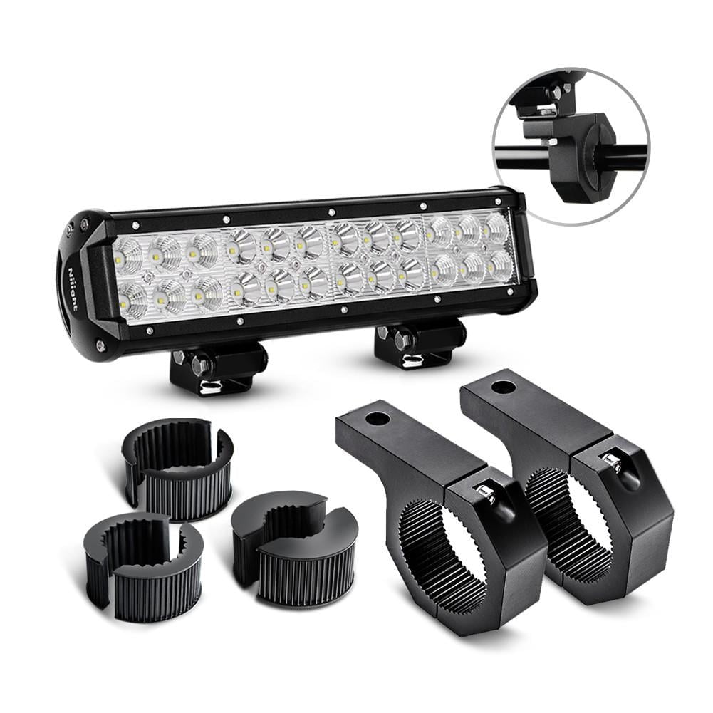 Nilight 12 inch 72W Spot Flood Combo LED Light Bars off Road Driving ...