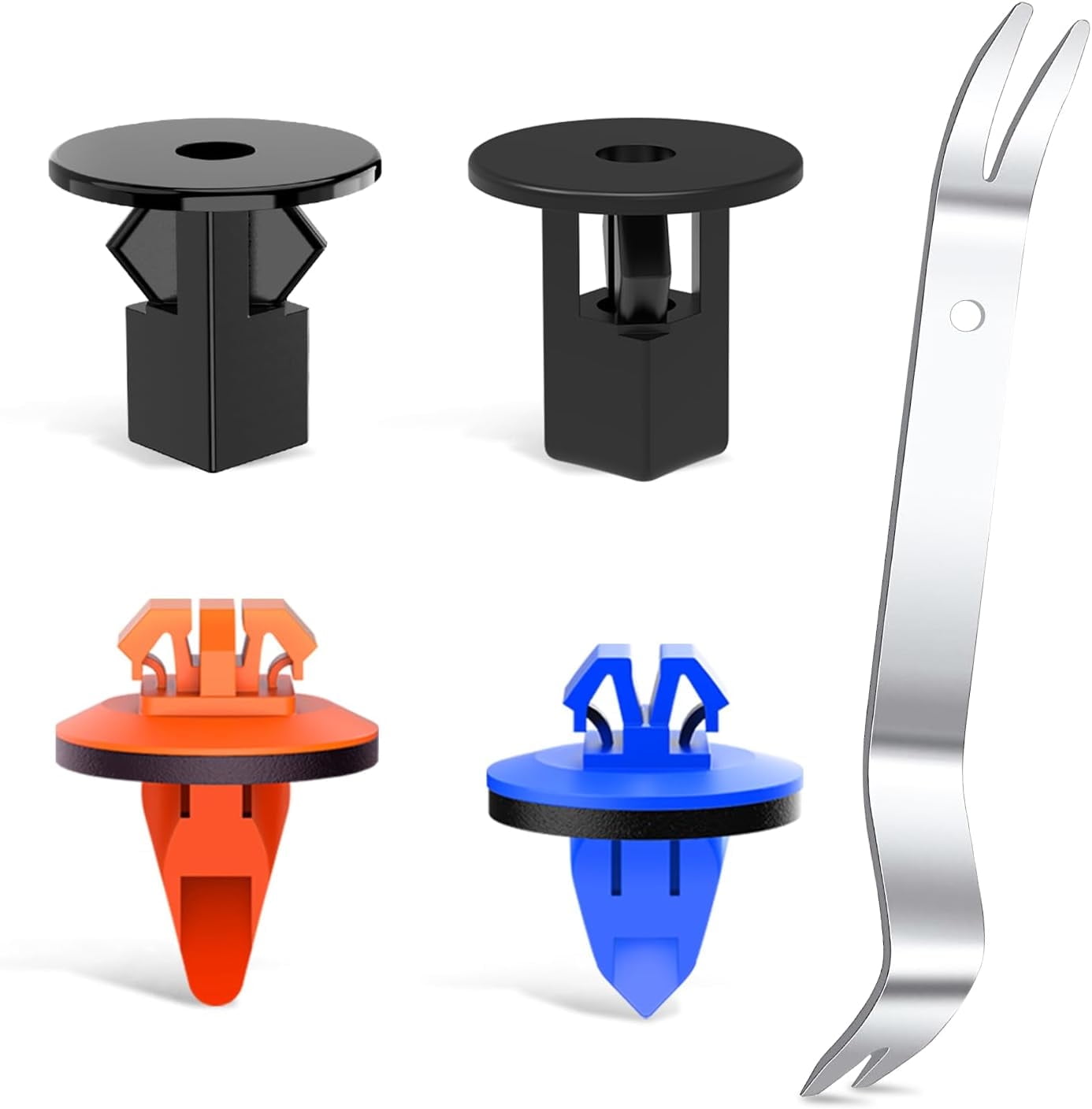 Nilight 120PCS Car Bumper Retainer Clips Bumper Fender Liner Kit for ...