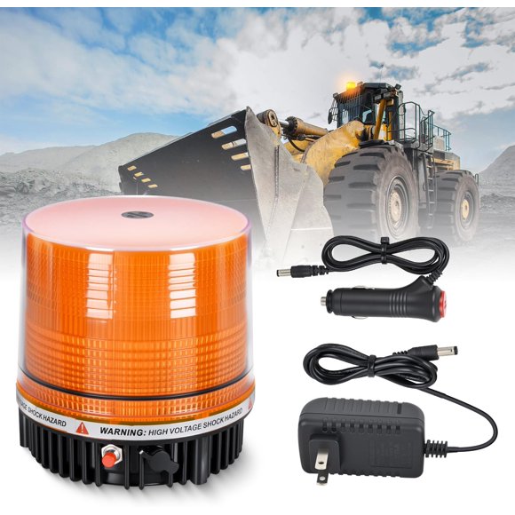 12v Amber Strobe Light