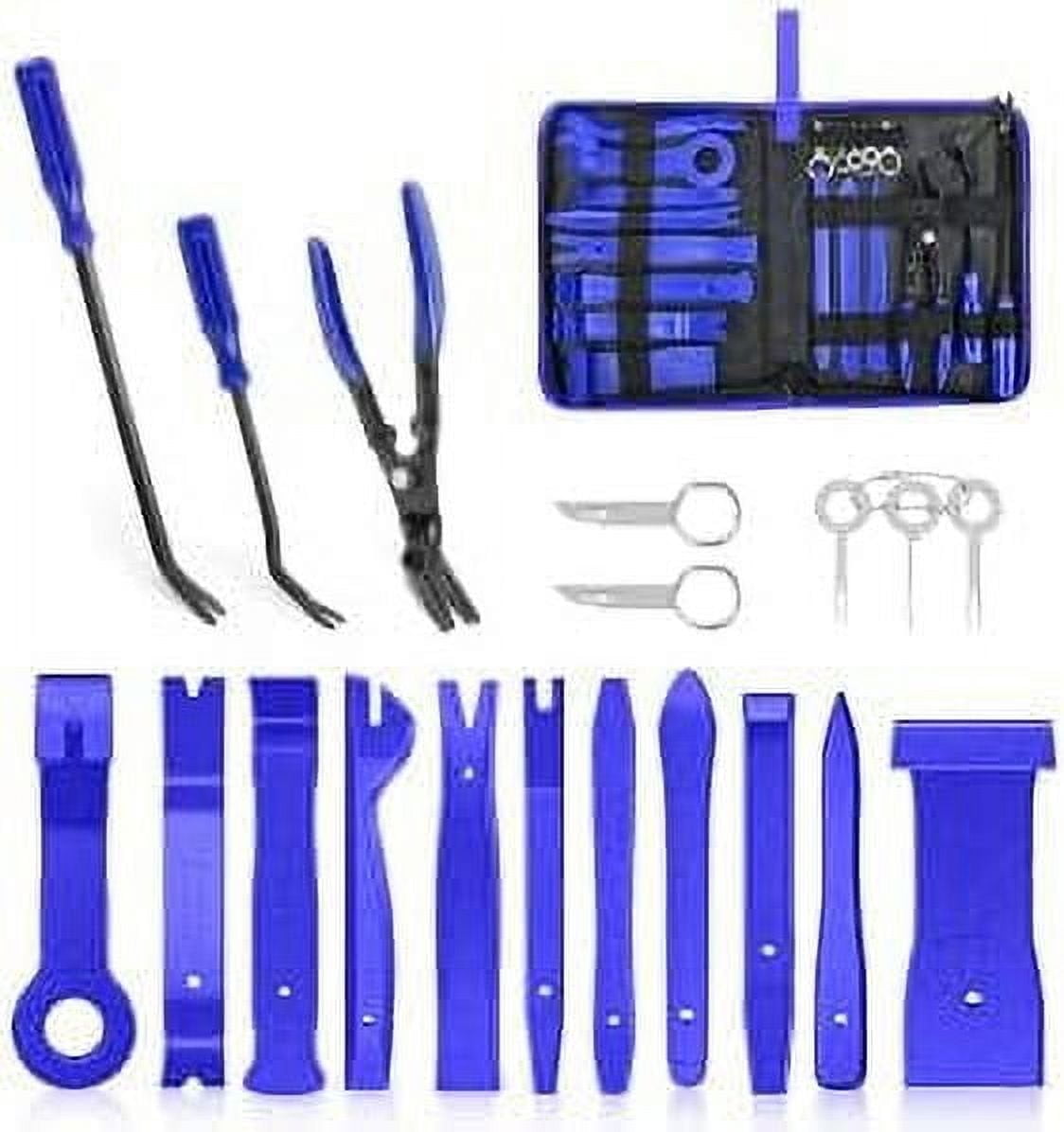 Nilight 19Pcs Auto Trim Removal Tool Set, Nylon Car Trim Panel Radio ...
