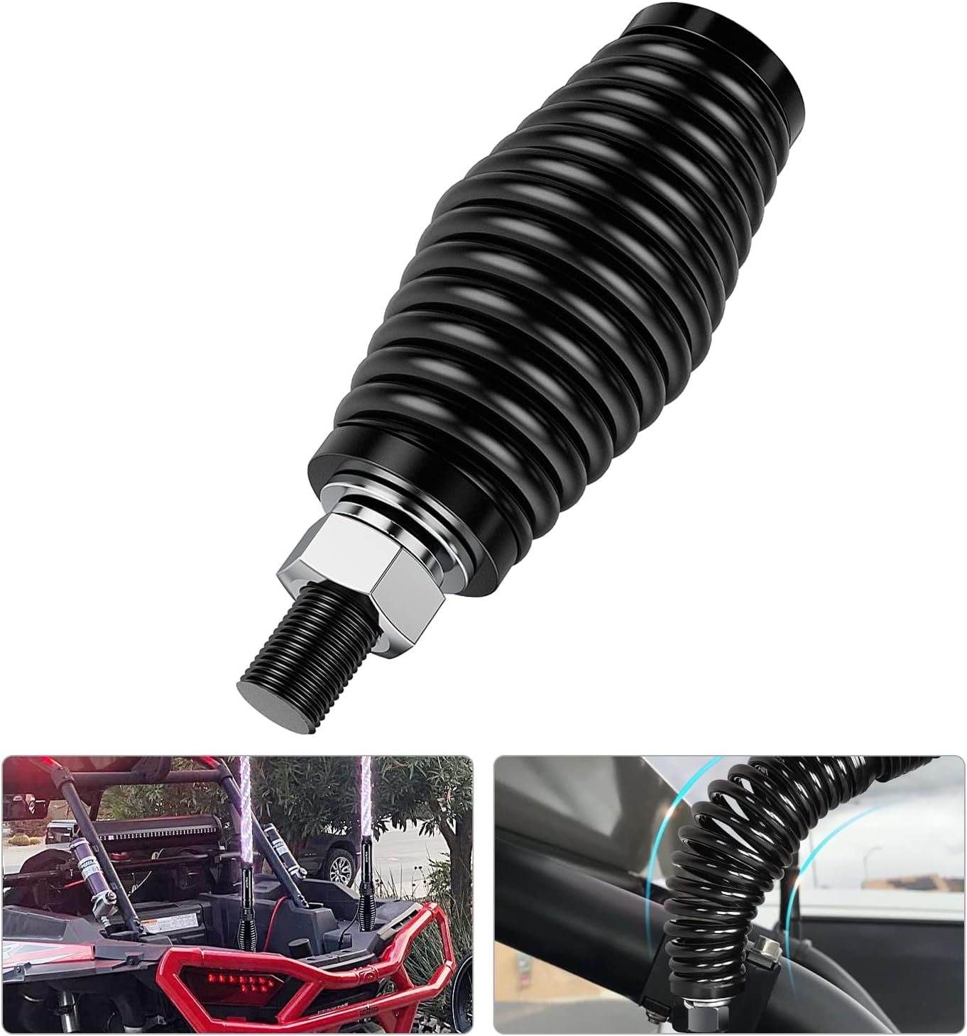 Nilight 1pc Heavy Duty Barrel Spring Mounting Base for Whip Light ...