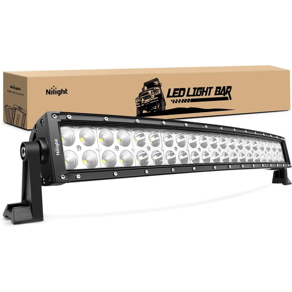 Nilight 22 Inch 120W LED Flood Spot Light Bar for Off-Road Vehicles ...