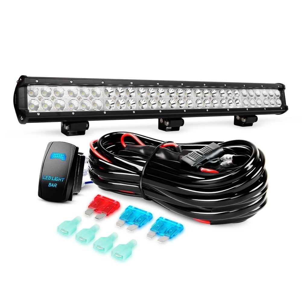 Nilight 25" 162W LED Light Bar fits Off-Road Vehicles - Walmart.com