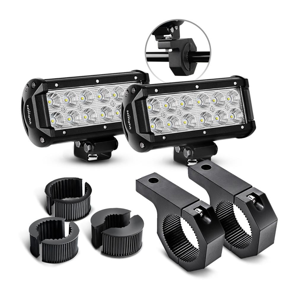 Nilight 2PCS 6.5 inch 36W Flood LED Light Bars off Road Driving Fog ...