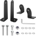 Nilight 2pcs Side-Mounted Brackets for Straight/Curved LED Light Bar ...