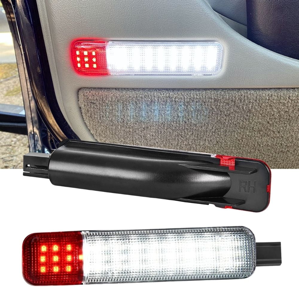 Nilight 2Pcs Led Interior Door Panel Light Courtesy Warning Lights ...