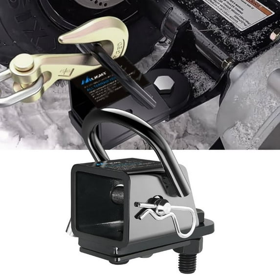 Nilight 2inch Rear Trailer Hitch Receiver Kit for ATV UTV Rear Bumper ...