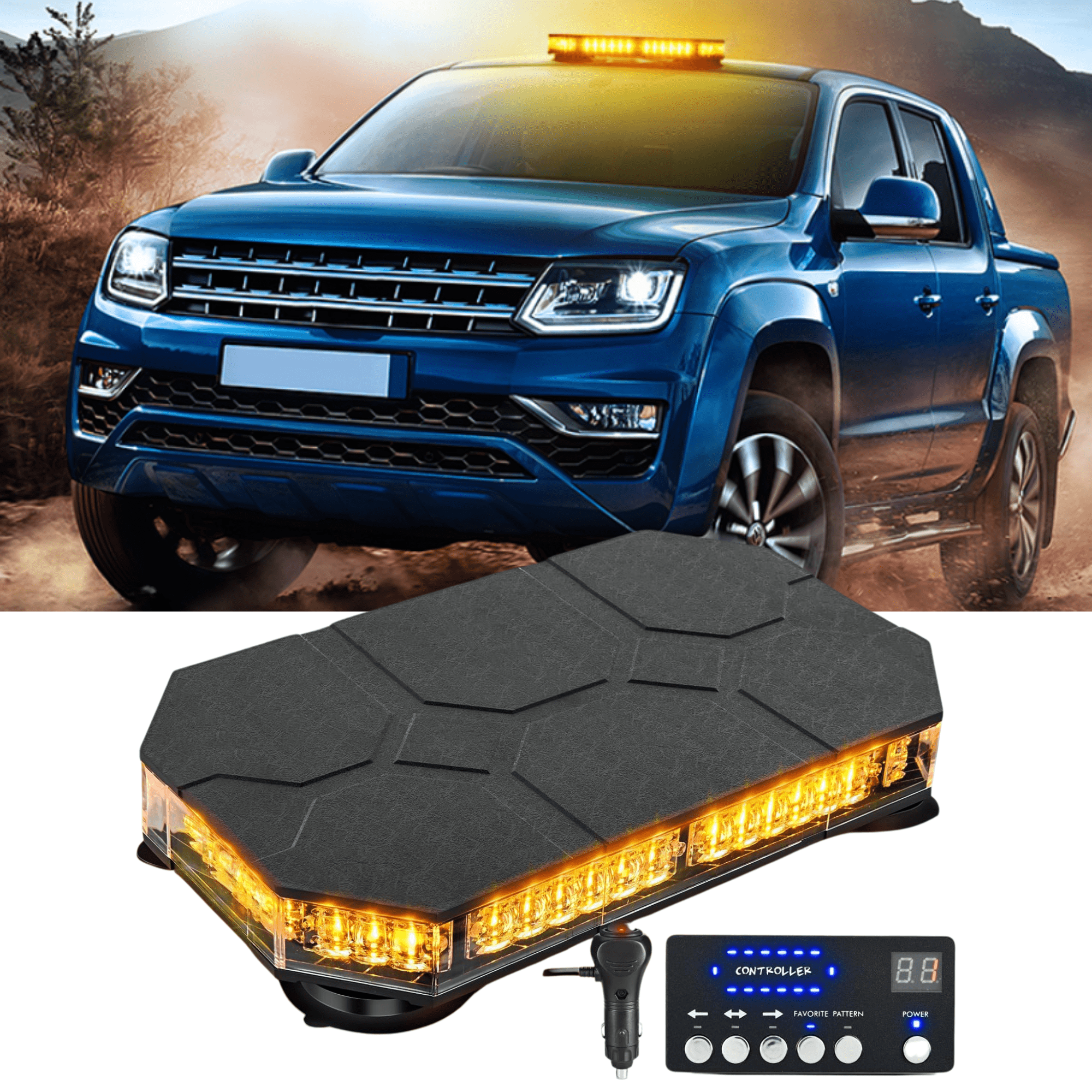 42 LED 12V 24V Car Carrier Truck Tractor Snowplough Construction ...