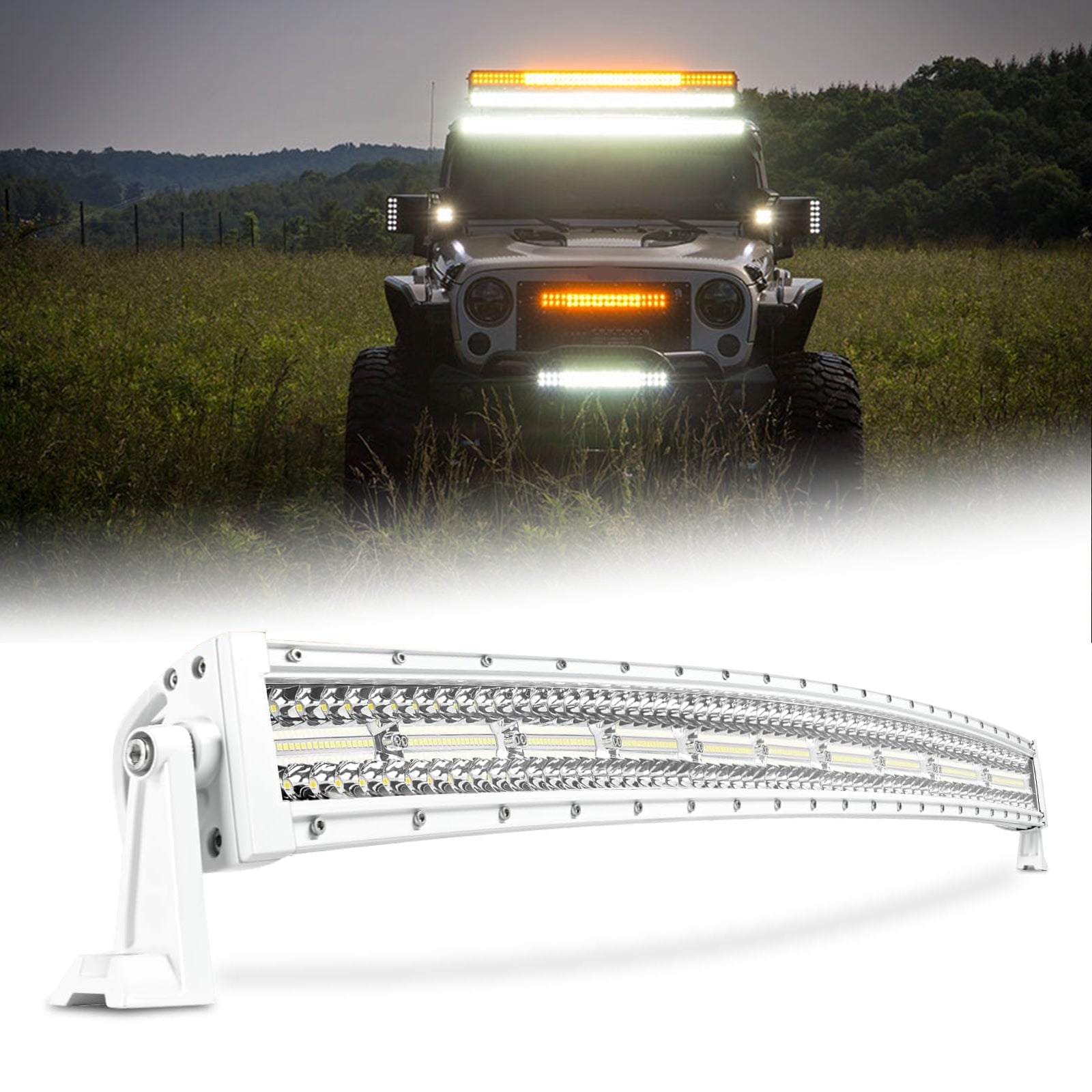 Nilight 42inch 240W Spot Flood Combo Led Light Bar Driving Lamp off ...