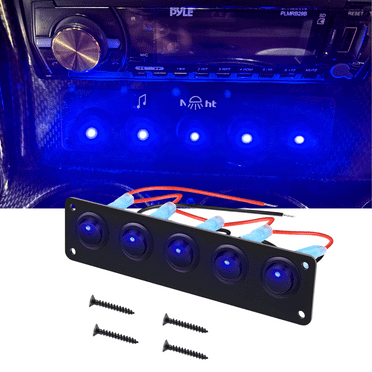 Nilight High Low Beam Headlights Rocker Switch Toggle On Off On Switch ...