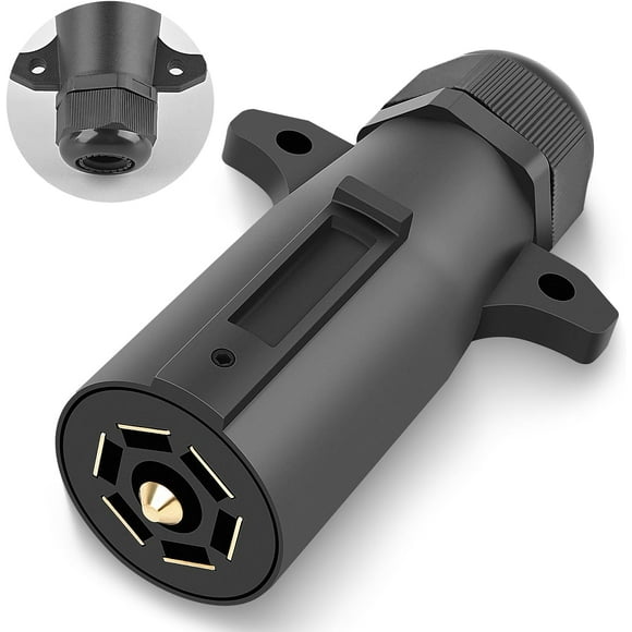 7 Pin Round Trailer Connector