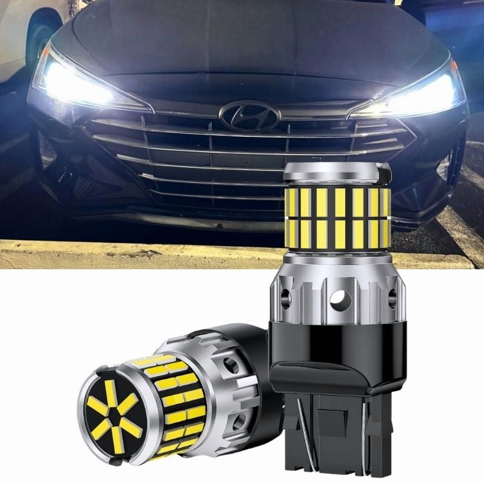 7440 7441 7443 T20 992 W21W LED Bulbs Xenon White, Ultra Bright LED ...