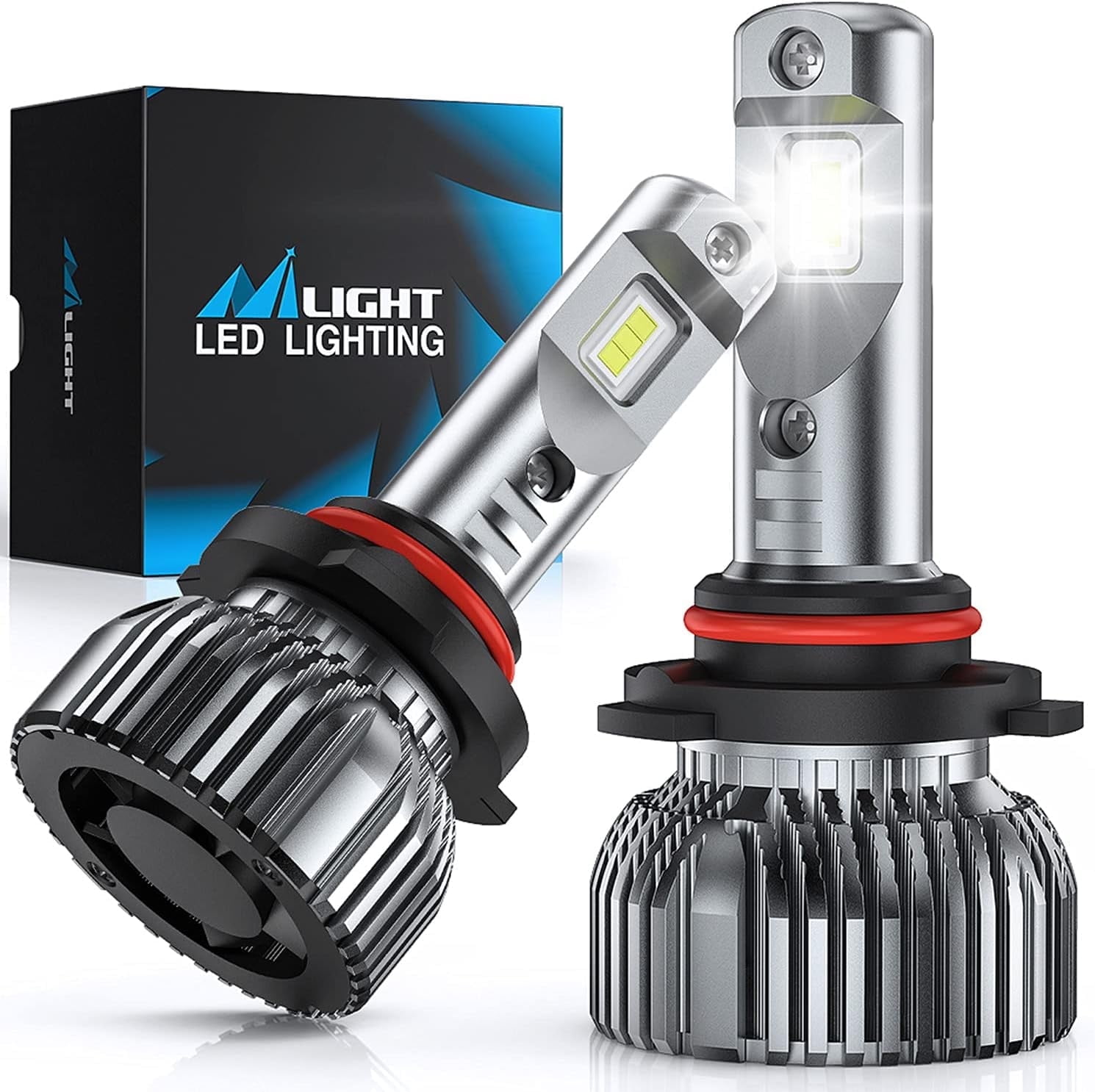 Nilight 9006/HB4 LED Headlight Bulbs 9006 Low Beam Headlight Bulb ...