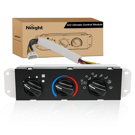 Nilight A/C Heater Climate Control Module Switch Panel Compatible with ...