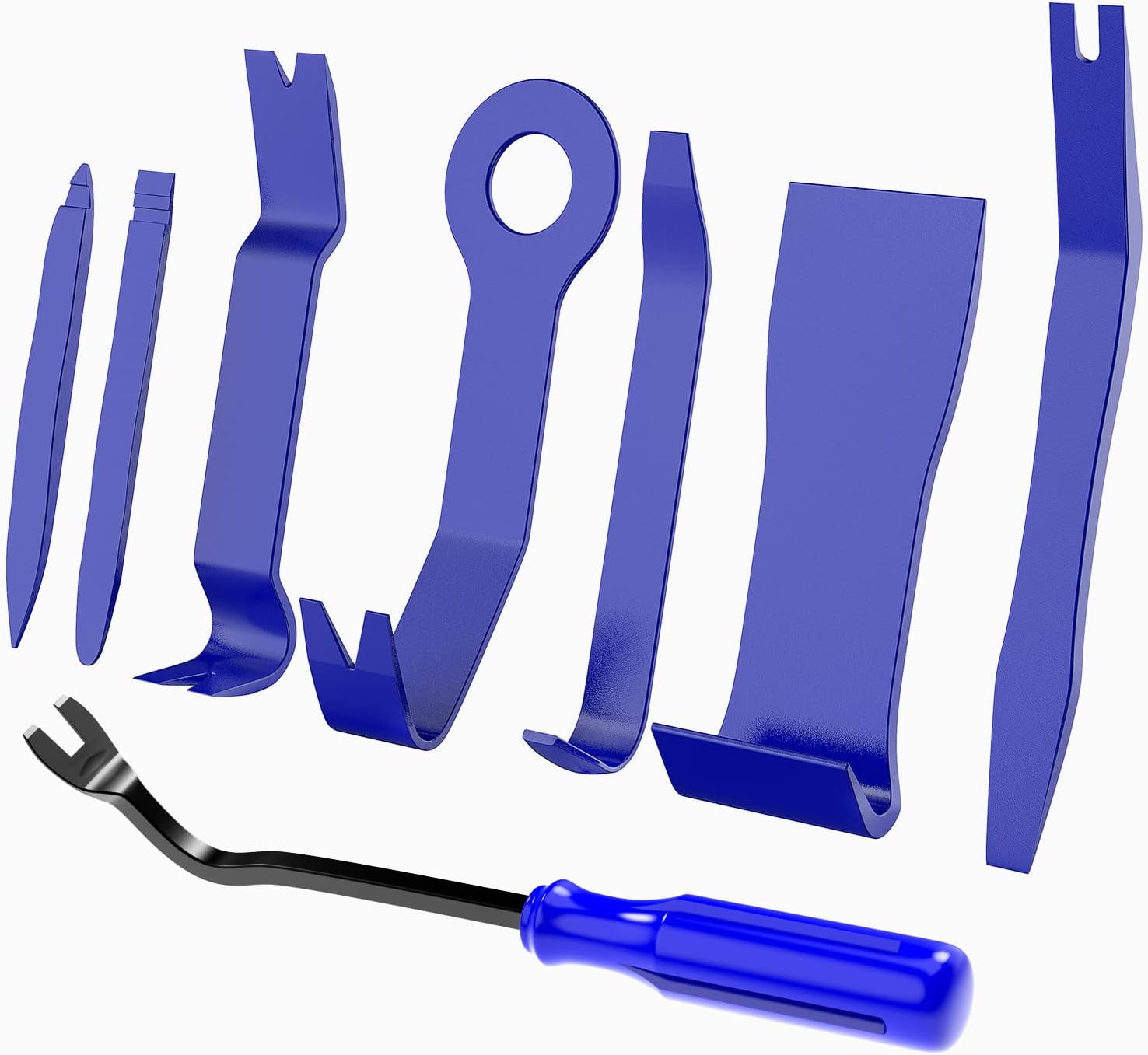 Nilight 8pcs Auto Trim Removal Kit, No-Scratch Pry Tool for Car Audio ...