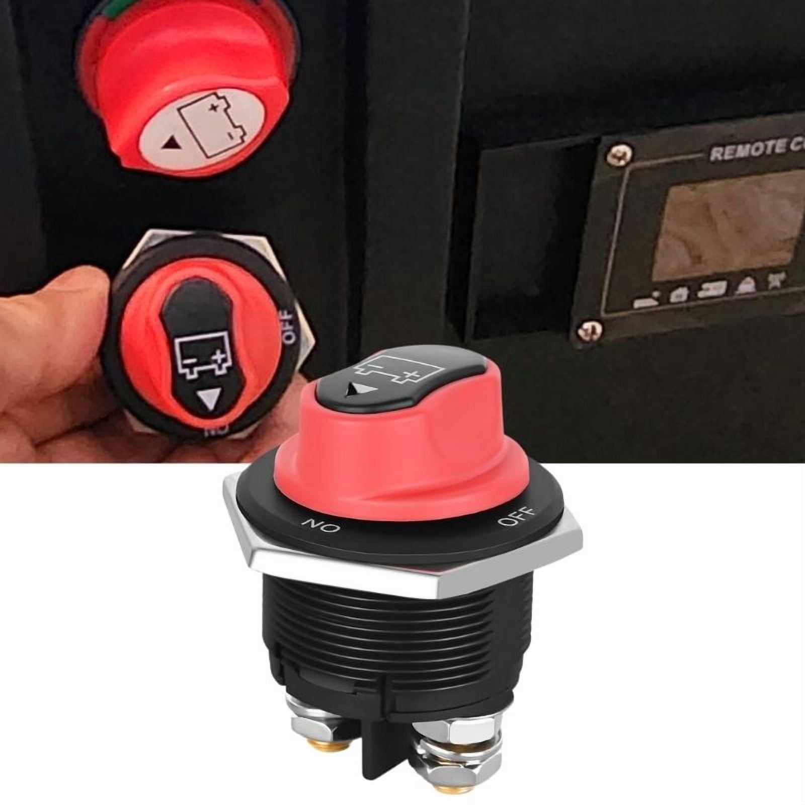 Nilight Battery Disconnect Switch 200A Master Disconnect Isolator 12V ...