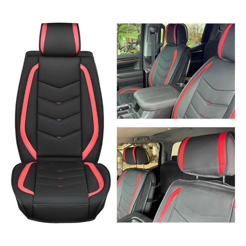 Nilight Car Seat Covers Custom Fit 2007-2024 Chevy Silverado GMC Sierra ...